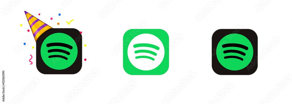 Spotify Icon Vector