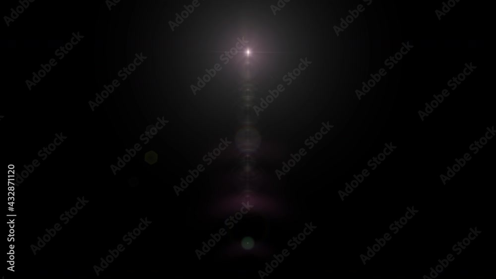 4k animation of dynamic flash light leaks turning optical lens flares ...