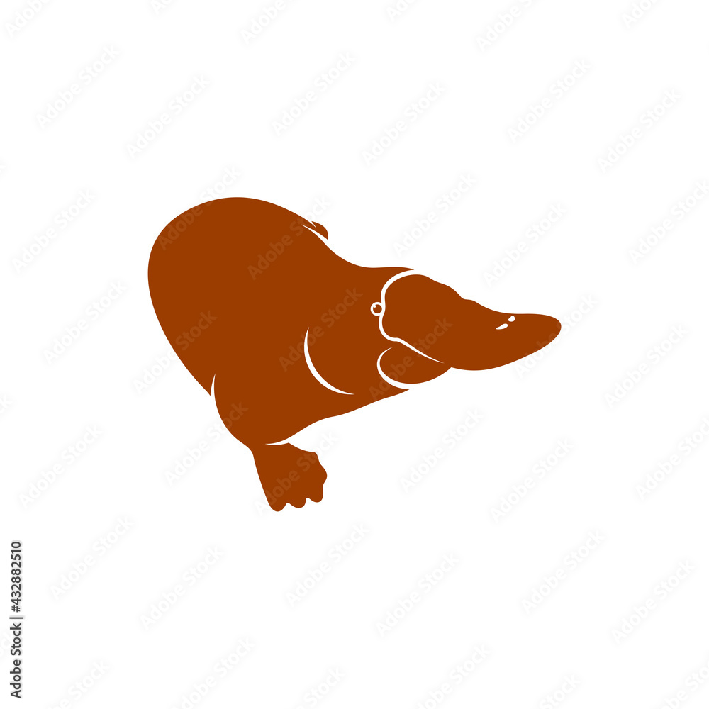 Platypus design vector illustration, Creative Platypus logo design ...