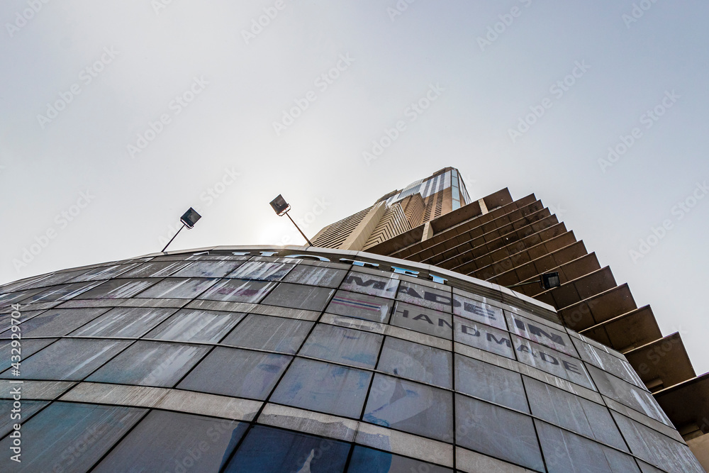 Baiyoke Tower 2 in Bangkok Thailand. Skyscrapers and skyscrapers. Stock ...