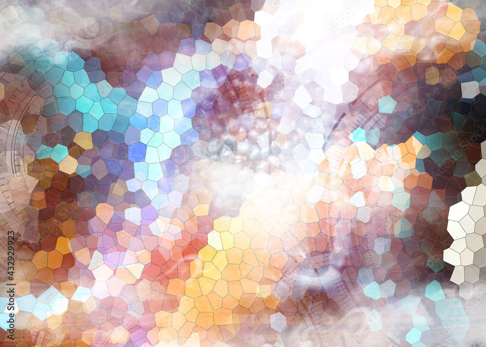 abstract colorful background, abstraction, texture, grunge, art ...