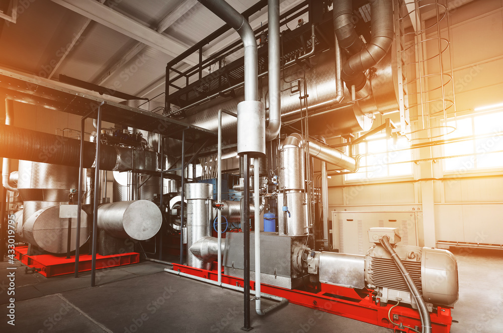 Rankine organic cycle turbine (ORC-turbine) installed in modern ...