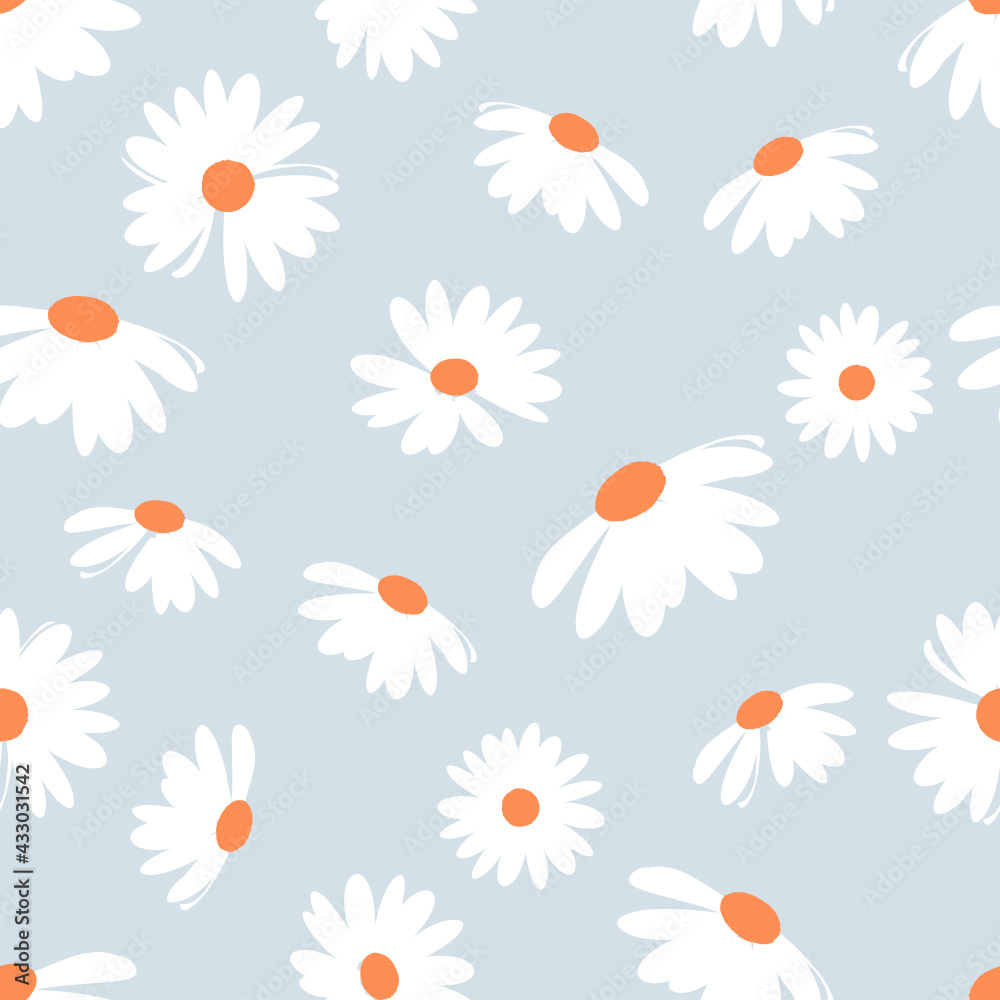 Light Blue Daisy Flower