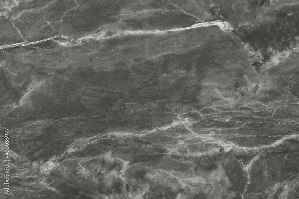 Dark grey marble top-view texture background in seamless glitter ...