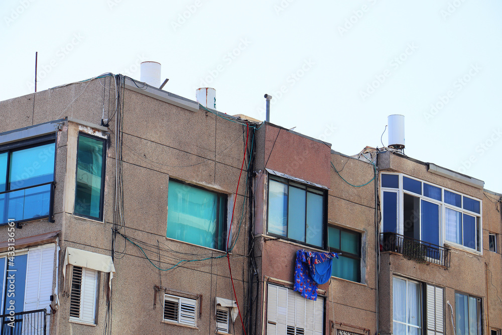 broken rookery slum slums township buildings Stock Photo | Adobe Stock