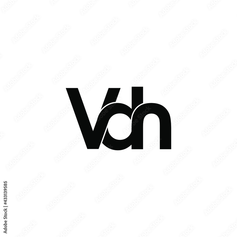 vdn letter original monogram logo design Stock Vector | Adobe Stock