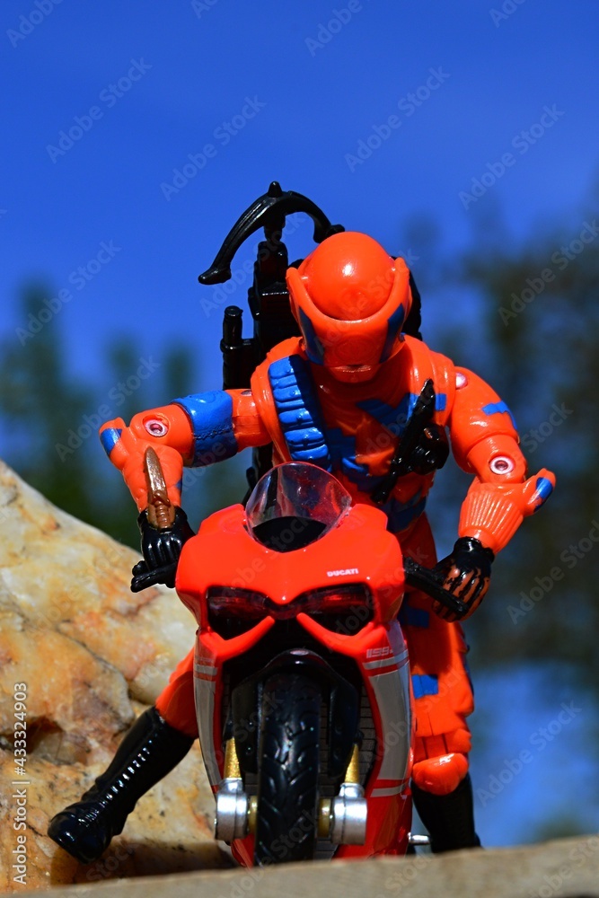 GI Joe action toy figure of Cobra Alley Viper from 1989 series - urban ...