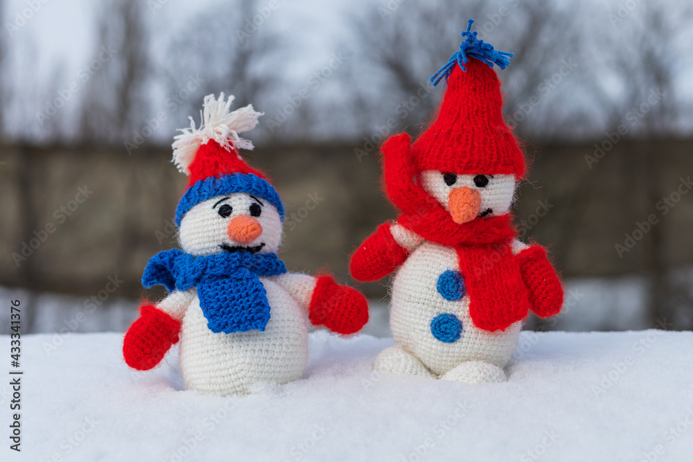 Snowman as the main symbol of winter among the peoples of the northern ...