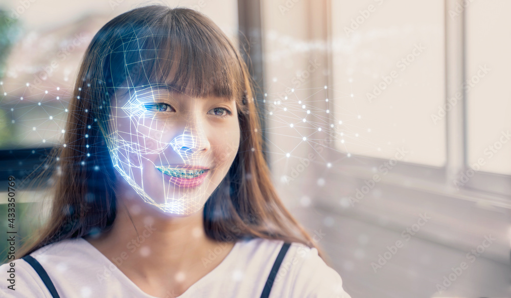 Face Detection Ai Technology Facial Recognition Security User