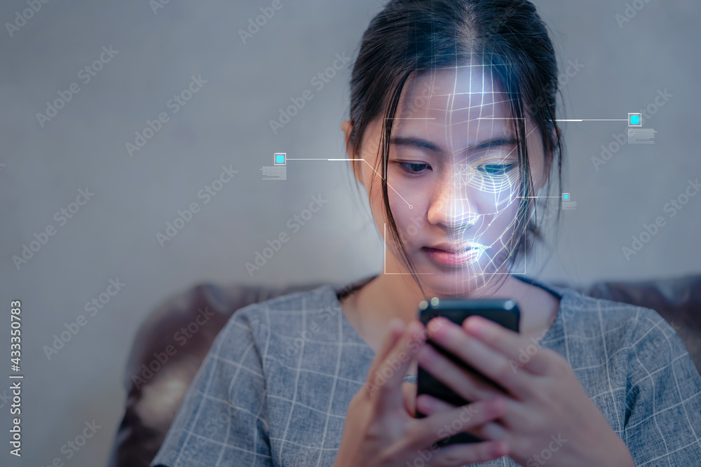 Face Detection Ai Technology Facial Recognition Security User