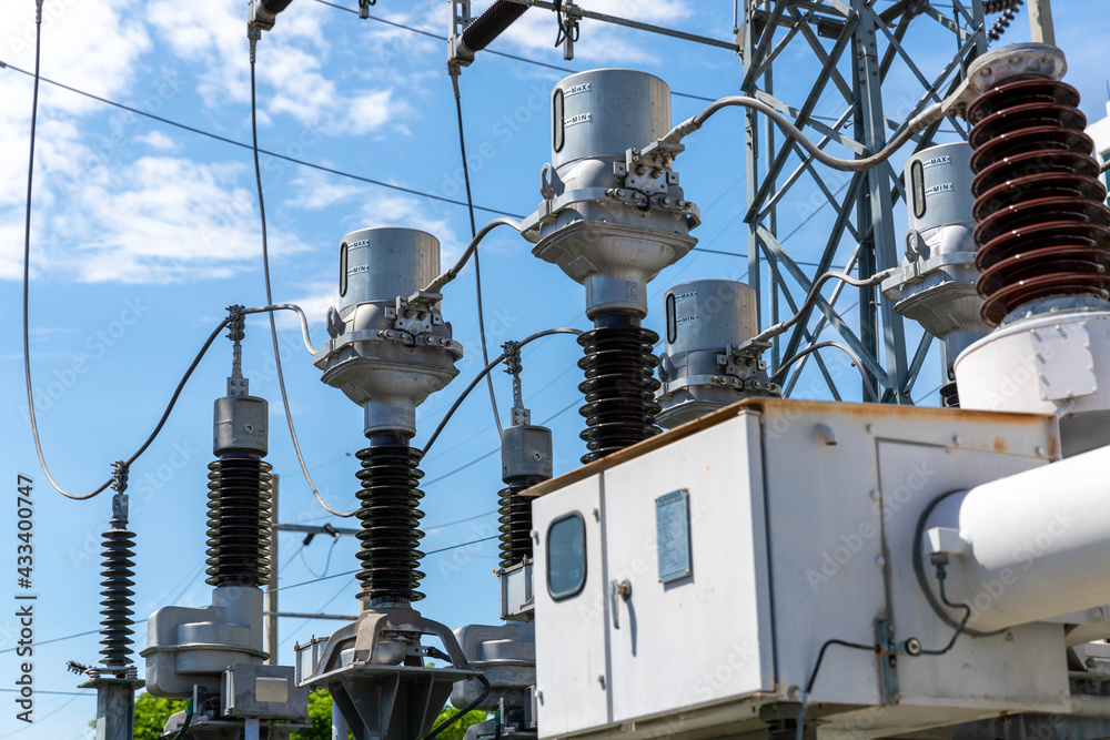 Gas insulated switchgear and electrical metering equipment installed ...