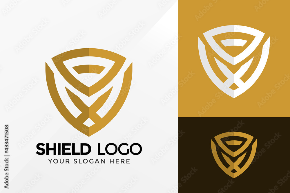 Magneto Shield Logo Design, Brand Identity logos vector, modern logo ...