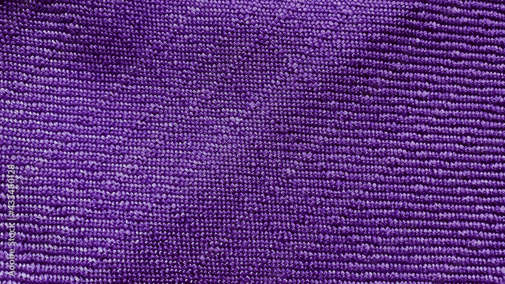 violet or purple textile fabric texture use for background. close-up or ...