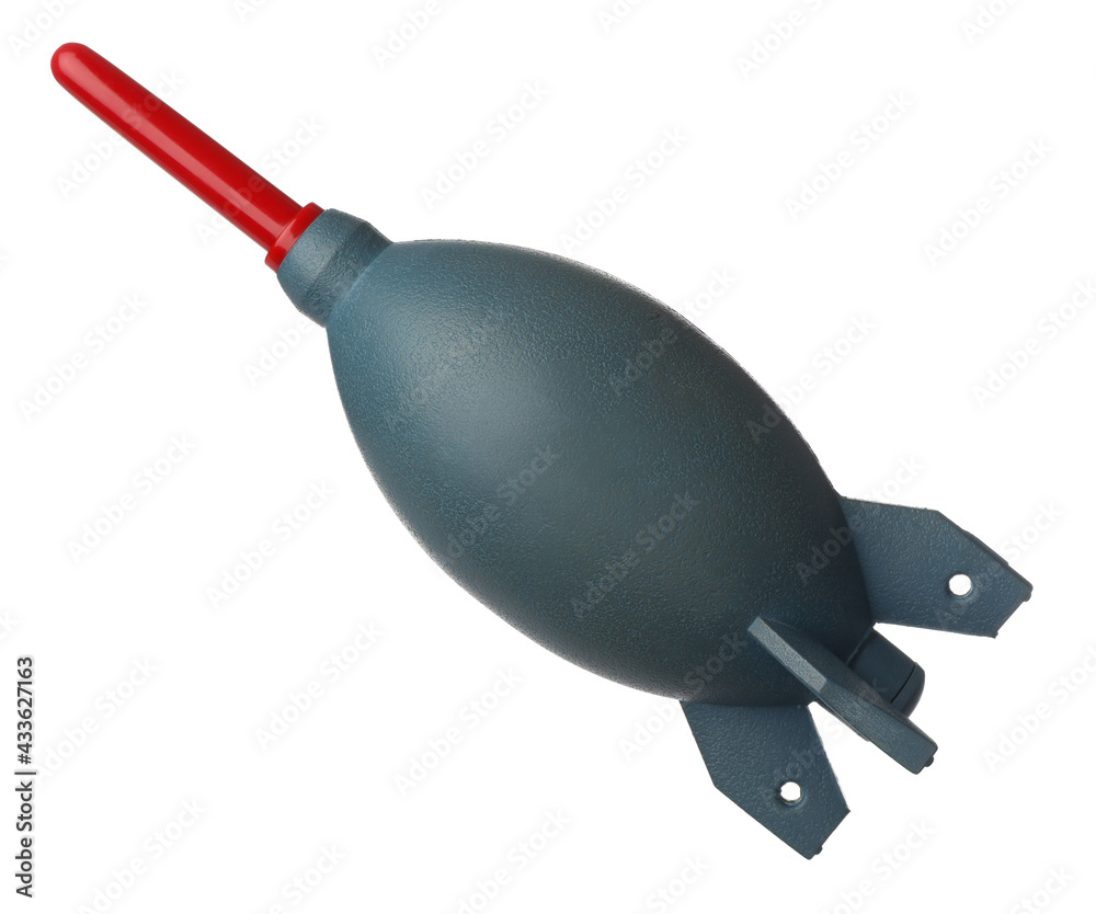 Lens cleaning air rocket blaster isolated on white. Professional ...