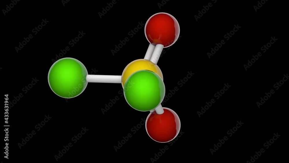 Sulfuryl chloride (Sulfuric chloride), formula SO2Cl2 or Cl2O2S. It is ...