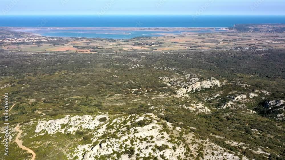 Massif des corbières dans le sud de la France Stock Video | Adobe Stock