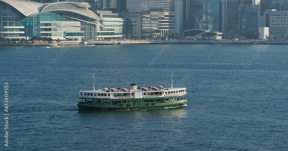 Star Ferry on the bay Stock Photo | Adobe Stock