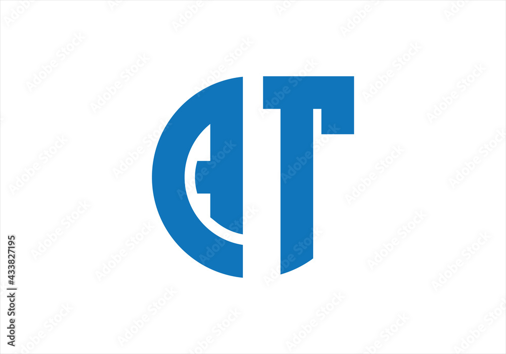 Initial letters monogram logo, looks a lot like a water drop shape ...