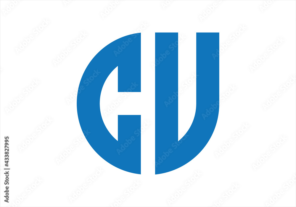 Initial letters monogram logo, looks a lot like a water drop shape ...