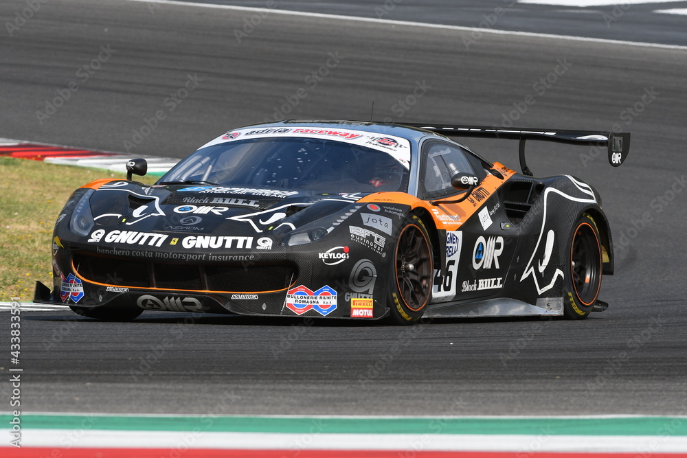 Mugello Circuit, Italy - July 15, 2017: Ferrari 488 GT3 Super GT3 of ...