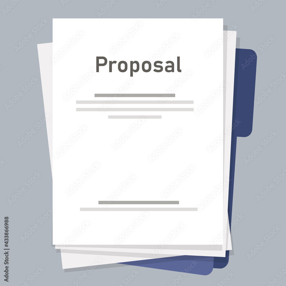 proposal document for project submission request purchasing sales paper ...