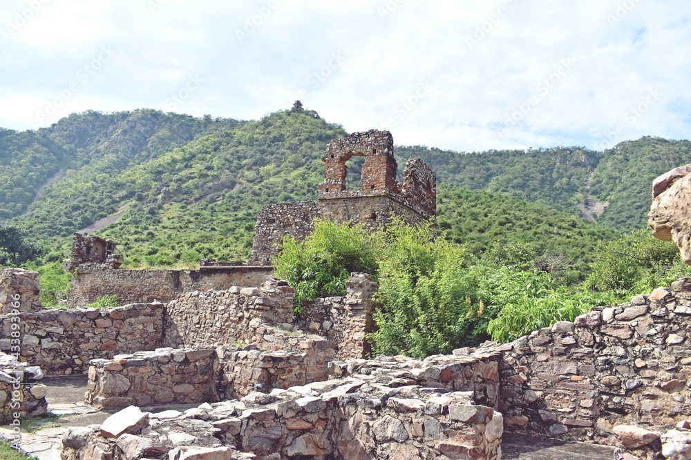 Bhangarh fort the most haunted fort in rajasthan,india,asia Stock Photo ...