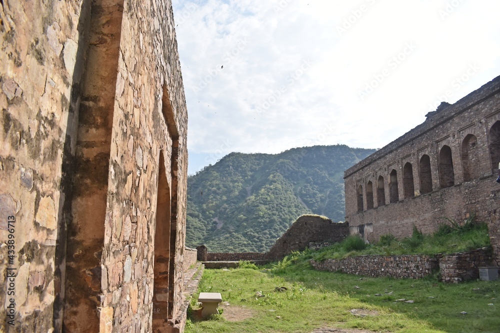 Bhangarh fort the most haunted fort in rajasthan,india,asia Stock Photo ...
