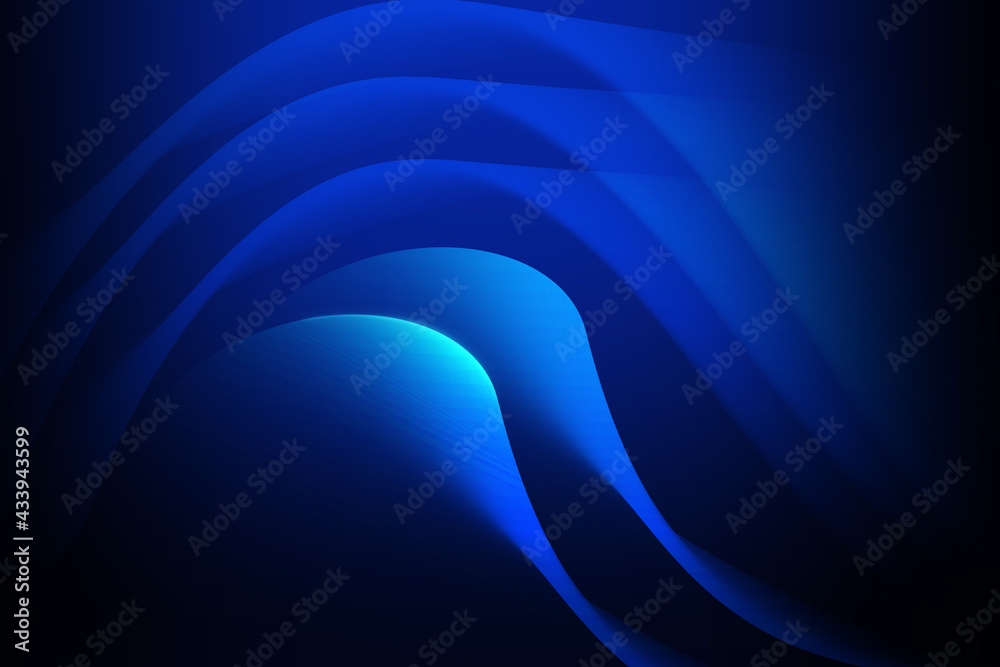 Abstract blue background light and shadow Stock Illustration | Adobe Stock