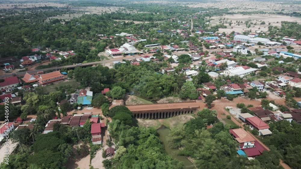 Angkor temple era, Spean Praptos - Kampong Kdei Bridge - part of the ...