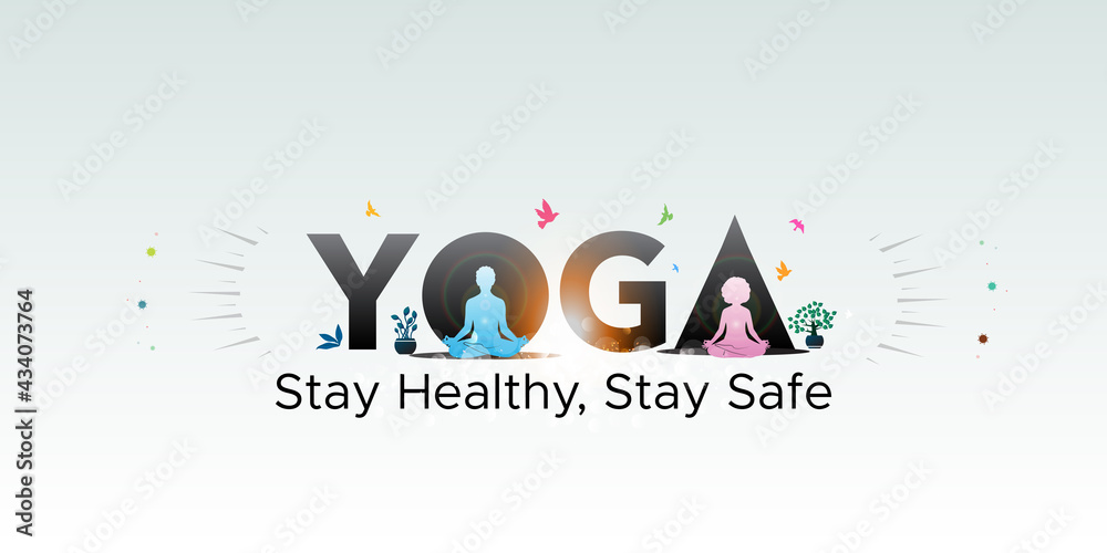 Yoga. yoga day, meditation. Pranayam in home. international yoga day ...