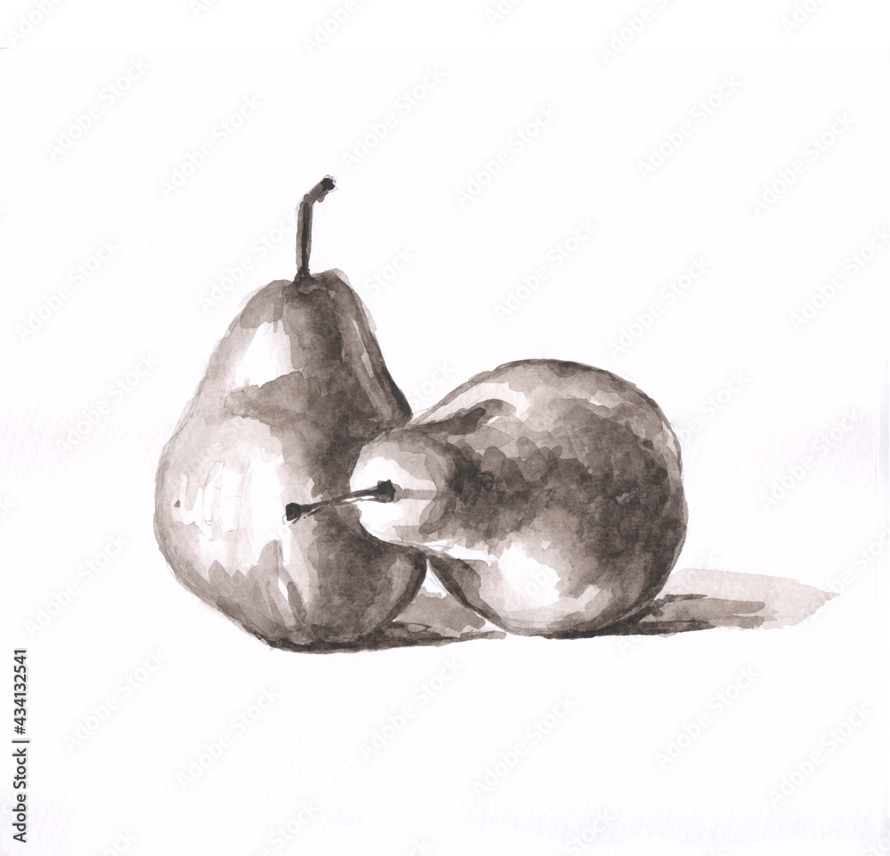 Pair Of Pears Template