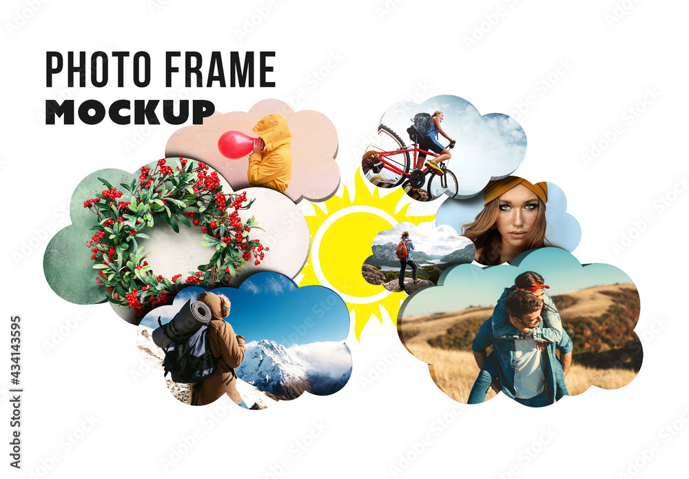 Photo Frame Mockup Stock Template | Adobe Stock