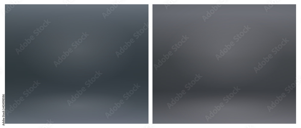 Grey studio lighting. Soft grey neutral 3d studio background. Warm soft ...