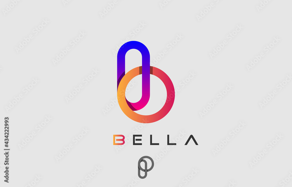 Small Letter B Design