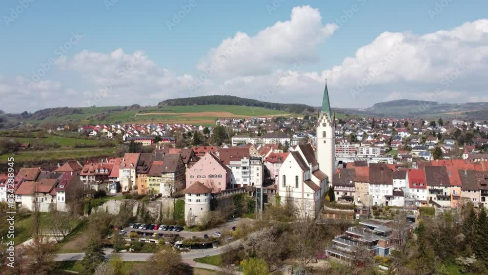 Die Stadt Engen im Hegau Stock ビデオ | Adobe Stock