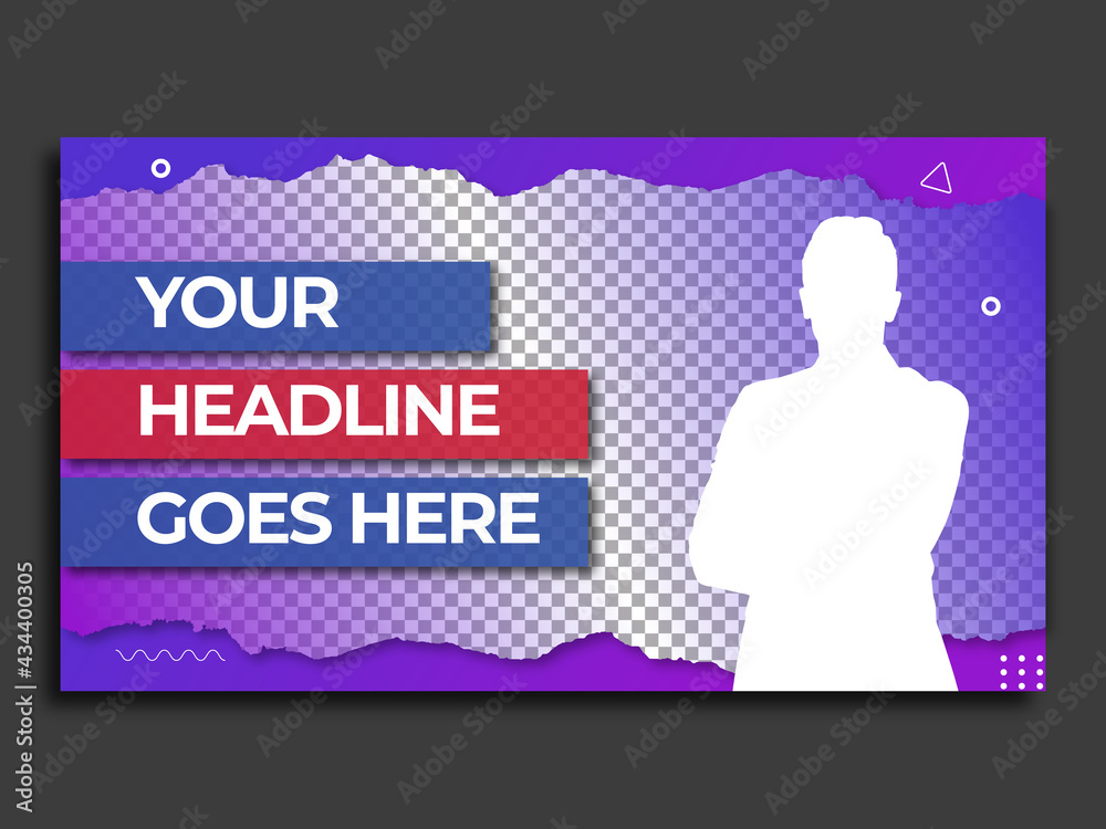 Live streaming workshop youtube thumbnail & video thumbnail template ...