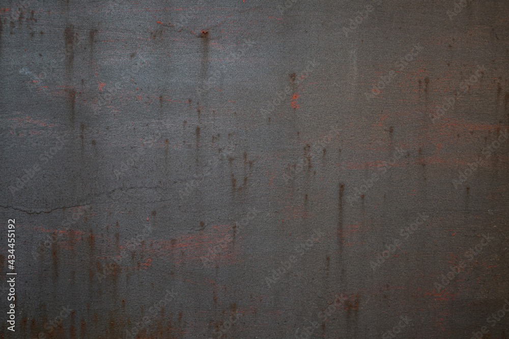 Rust consumed metal texture background with scratches and cracks Stock ...