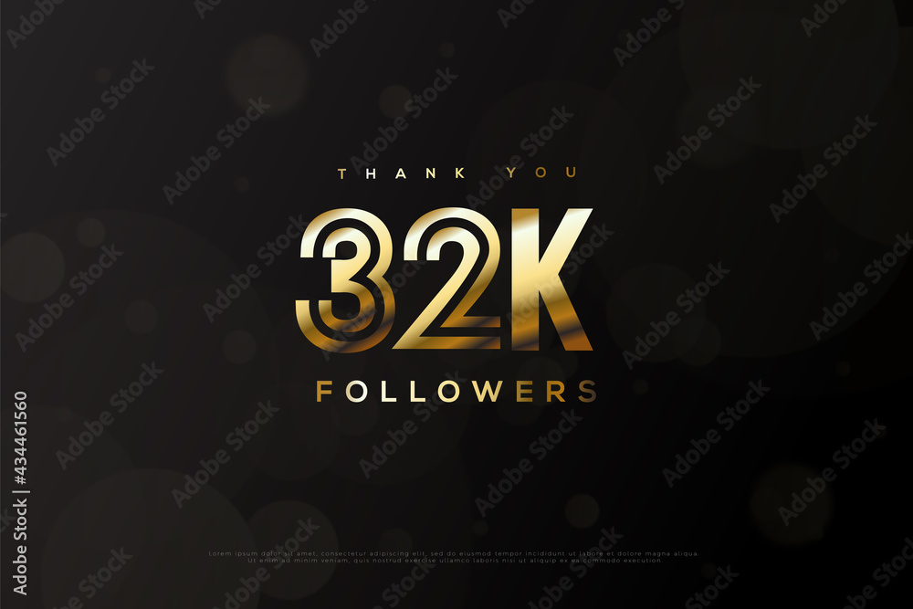 Thank you 32k followers with numbers on the effect of two numbers ...