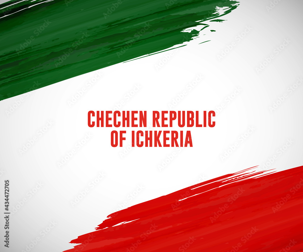 Happy national day of Chechen Republic of Ichkeria with creative ...