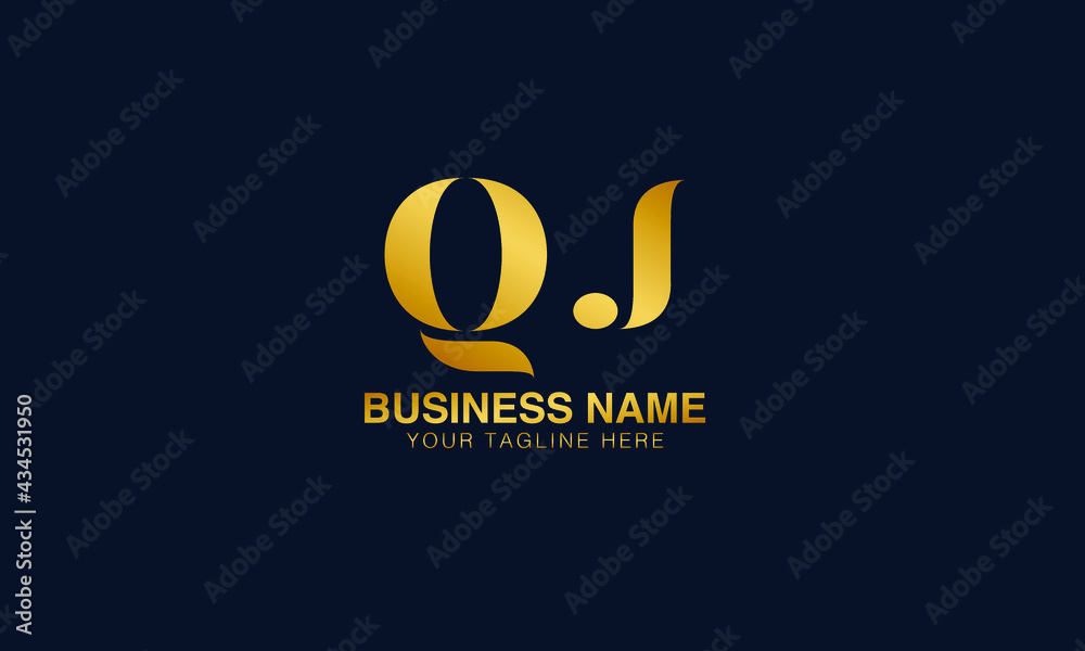 QJ Q J initial logo | initial based abstract modern minimal creative ...