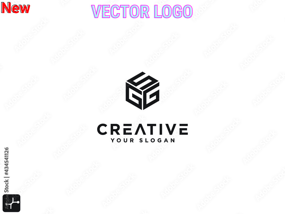 GSG Logo design Illustrations Vectors. company business, Letters GSG ...