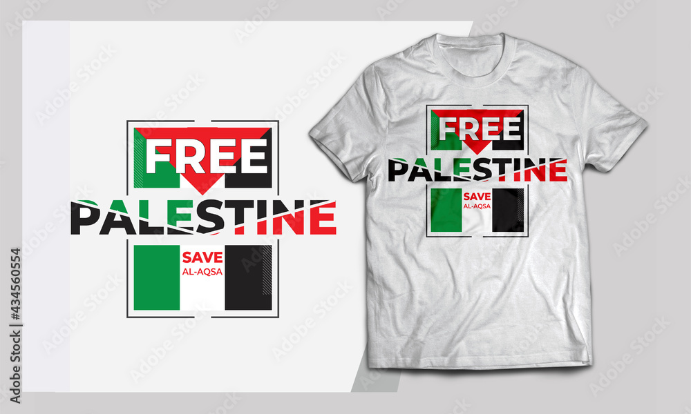 Free palestine save al aqsa save gaza t shirt design. Justice for ...