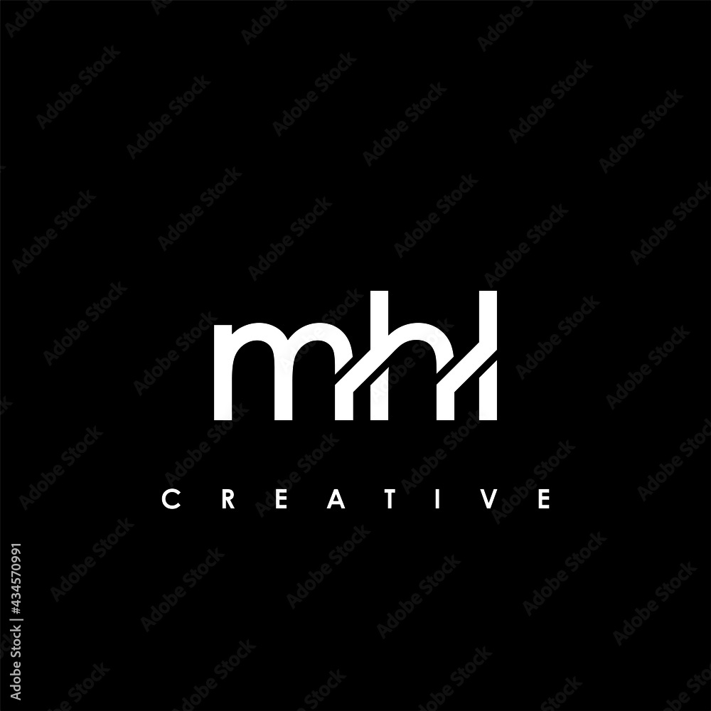 MHL Letter Initial Logo Design Template Vector Illustration Stock Vector | Adobe Stock