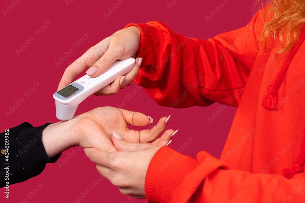 Infrared thermometer gun, medical digital non-contact temperature ...