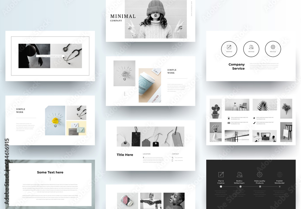 Multipurpose Presentation Layout Stock Template | Adobe Stock