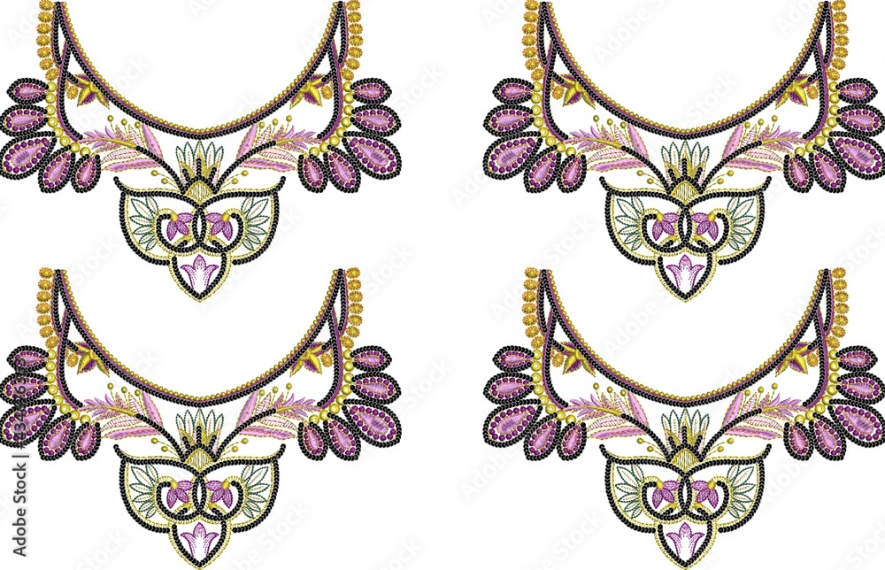 Digital design for Textile Print Manually Illustrated Artwork Stock ...