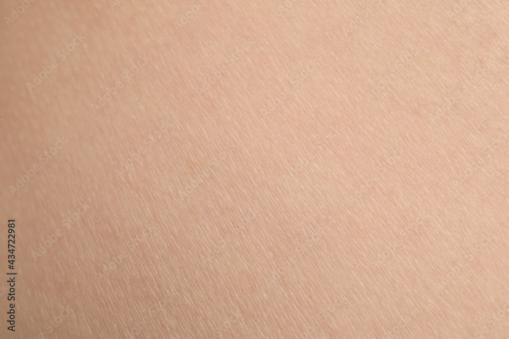 Texture of clean human skin, closeup view Stock Photo | Adobe Stock