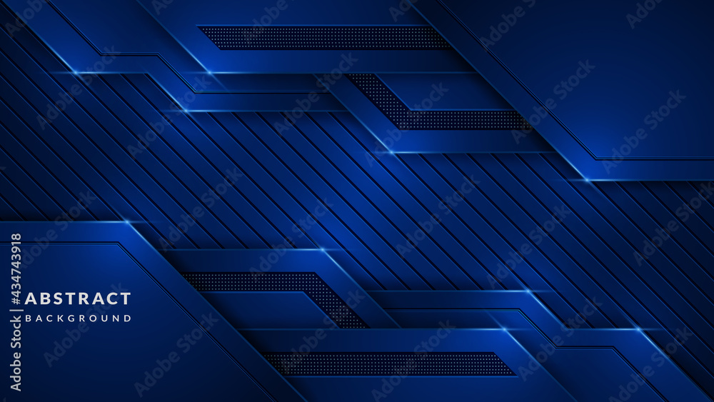 Abstract Metallic Neon Blue Background for Desktop Background, Desktop ...
