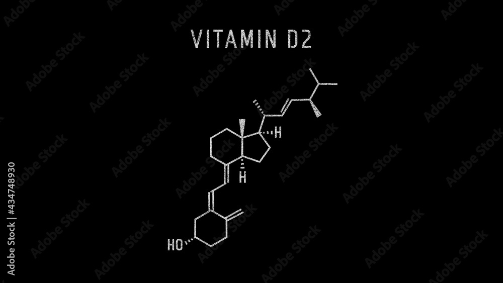 Ergocalciferol also known as vitamin D2 and calciferol Molecular ...
