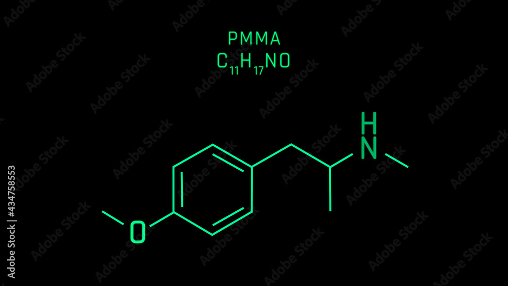 paraMethoxyNmethylamphetamine also known as PMMA or Red Mitsubishi ...